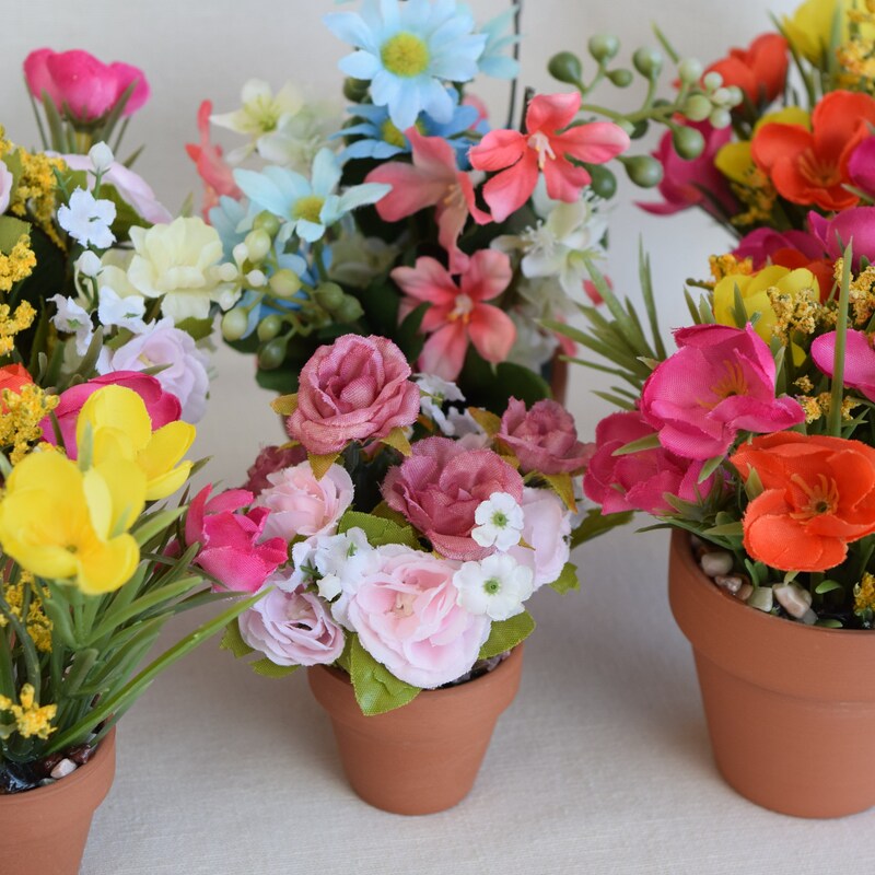 Miniature Flower Pot - Etsy