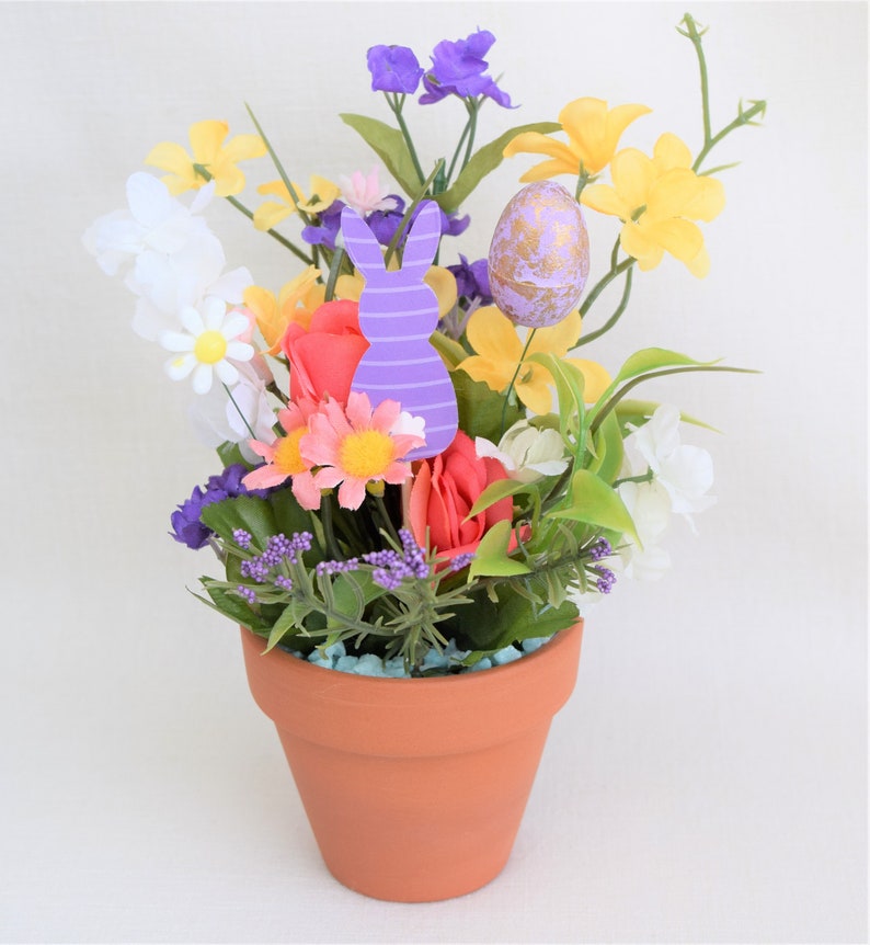 Easter Miniature and Small Flower Pots With Miniature and - Etsy