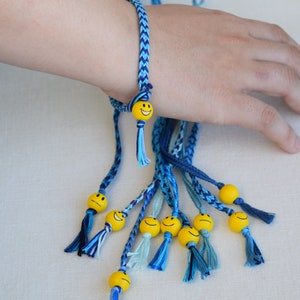 Emoji Handwoven Bracelets - Etsy