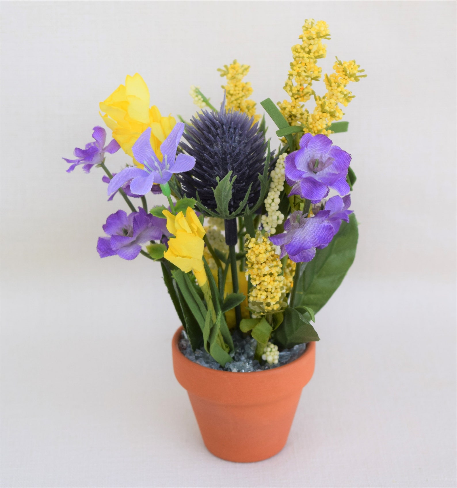 Spring Miniature and Small Flower Pots With Miniature and - Etsy