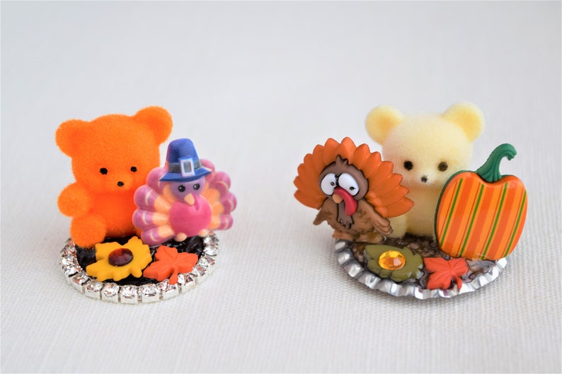 Thanksgiving and Fall Miniature Figurine Scenes | Etsy