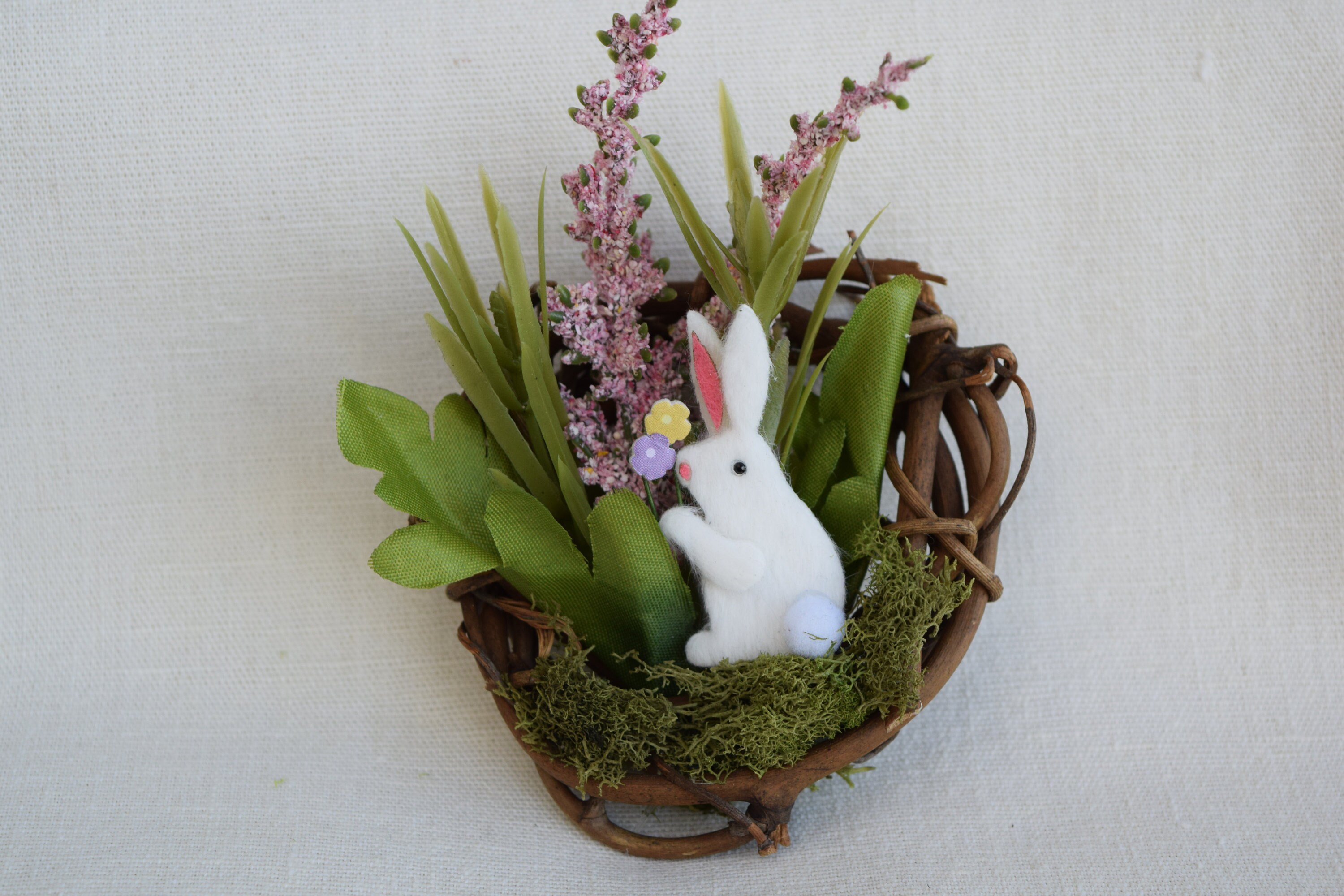 Miniature Grapevine Wreaths For Easter Miniature Hanging | Etsy