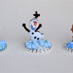 Frozen Olaf Elsa and Anna Miniature Scenes and Miniature | Etsy