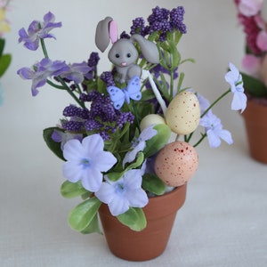 Easter Miniature and Small Flower Pots with Miniature and | Etsy