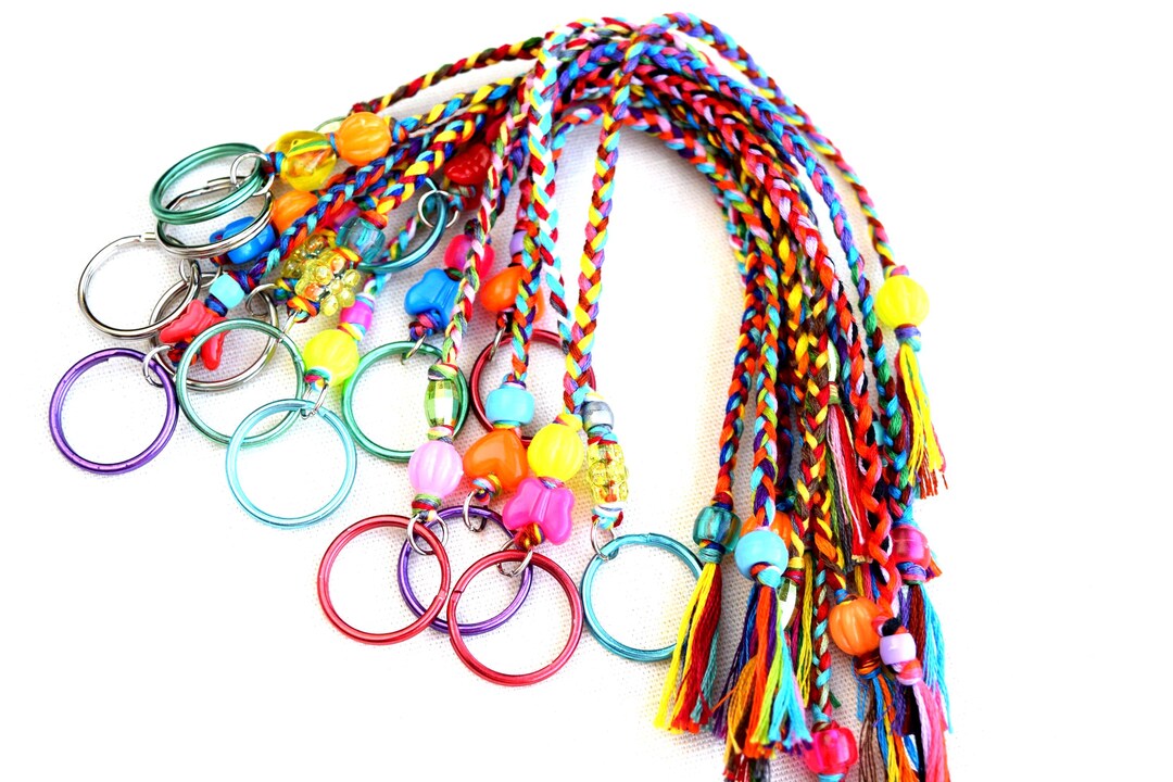 Handwoven Key Chains, Backpack Clip or Zipper Pull - Etsy