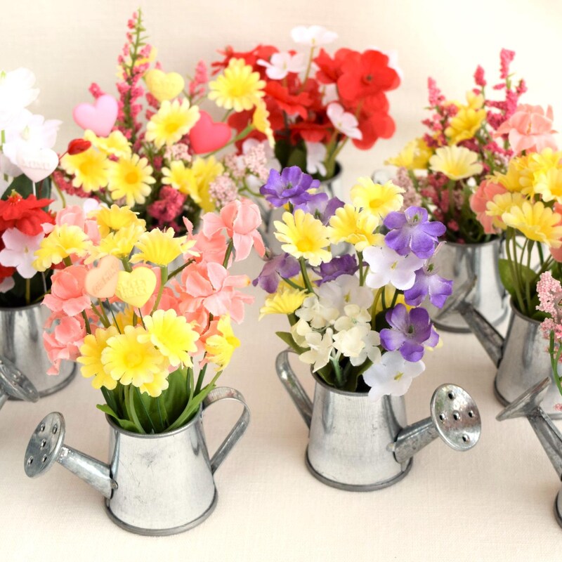 Tin Can Flowers - Etsy