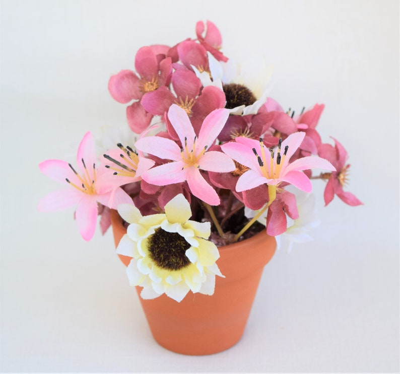Spring Miniature and Small Flower Pots With Miniature and - Etsy