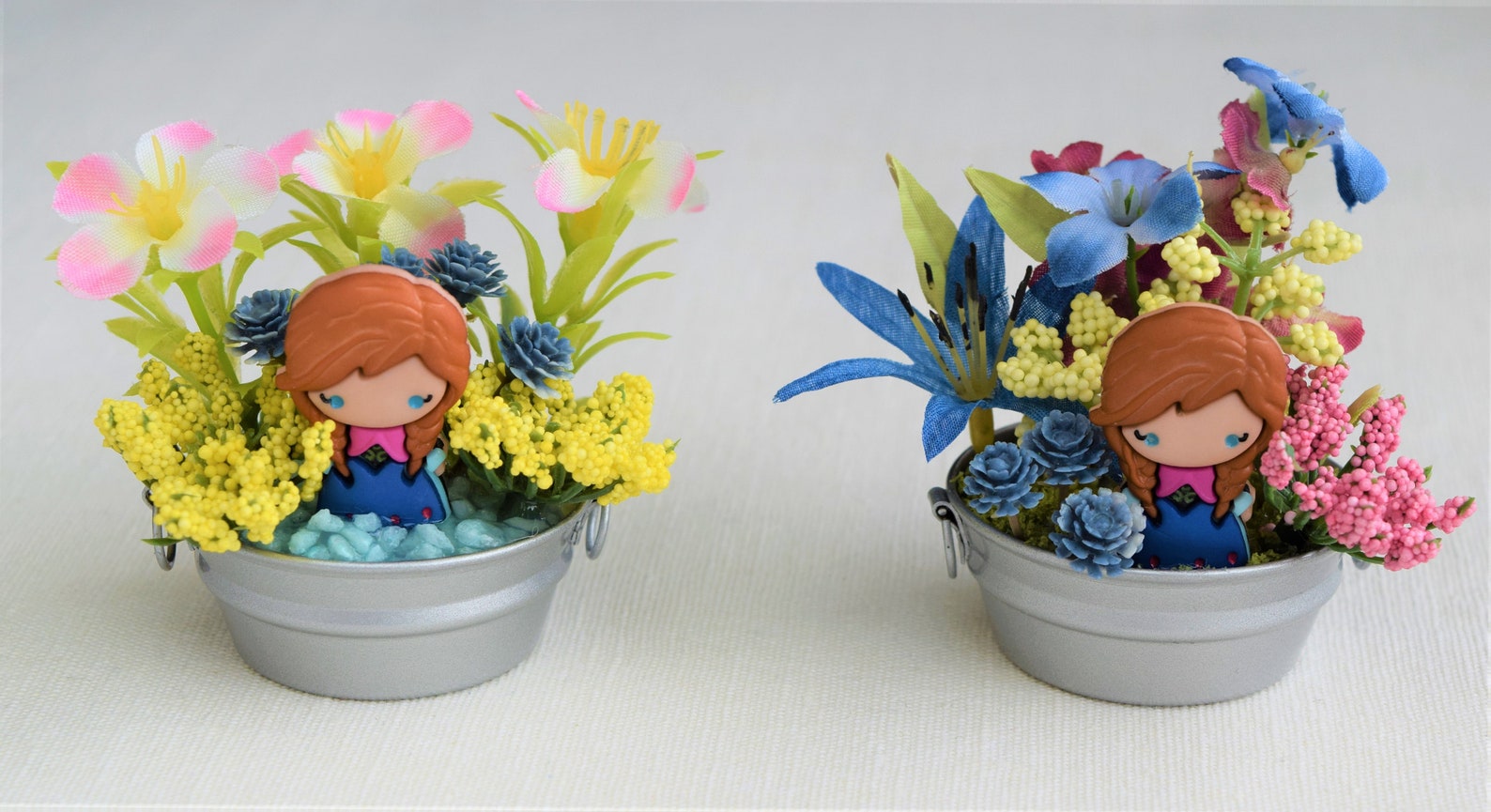 Frozen Olaf Elsa and Anna Miniature Scenes and Miniature | Etsy