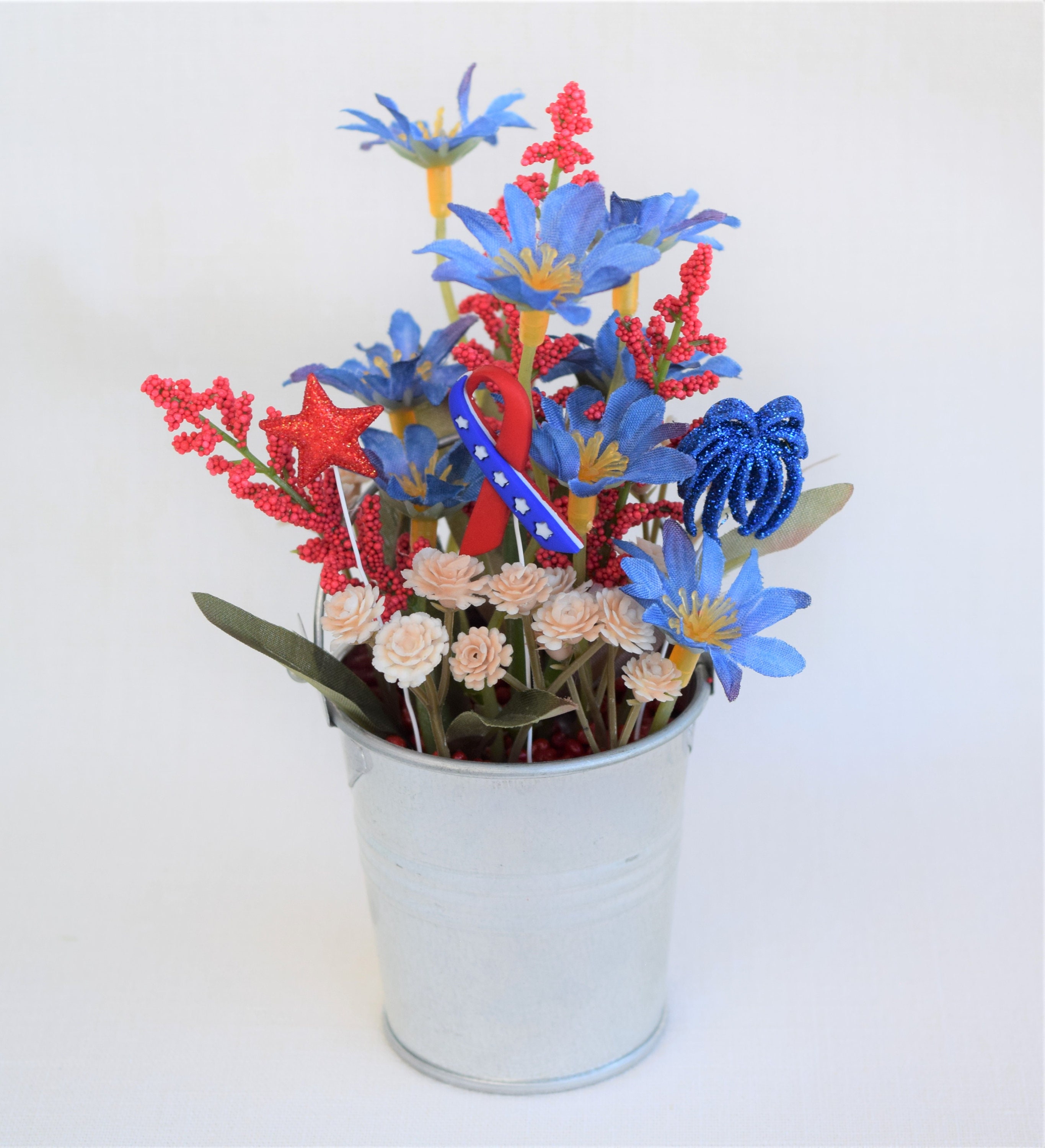 Miniature/small 4th of July Independence Day Flower | Etsy