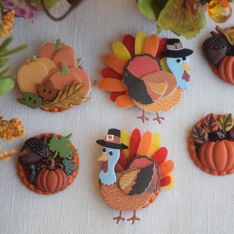 Thanksgiving Buttons - Etsy