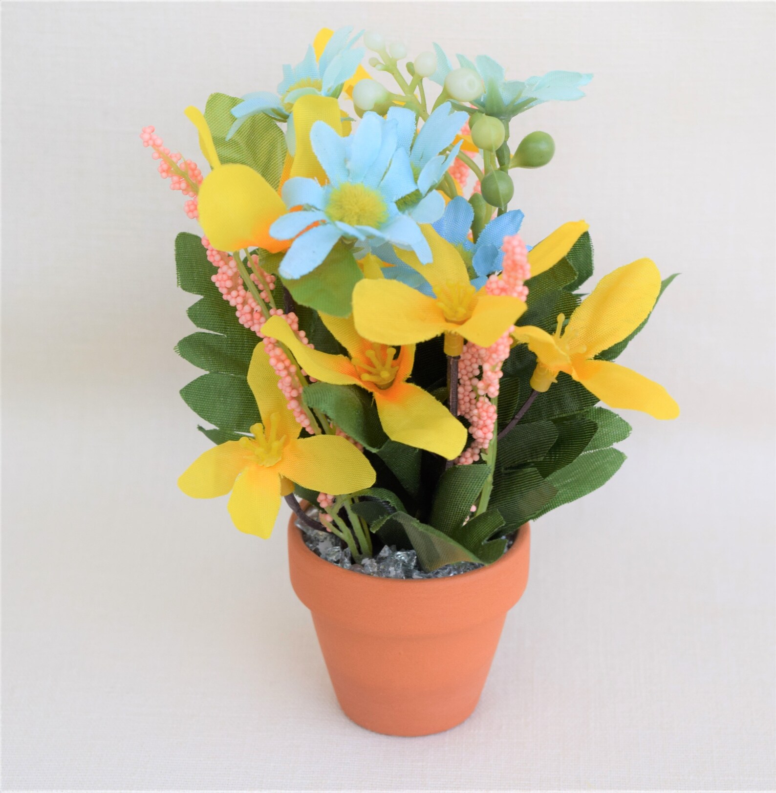 Spring Miniature and Small Flower Pots With Miniature and - Etsy