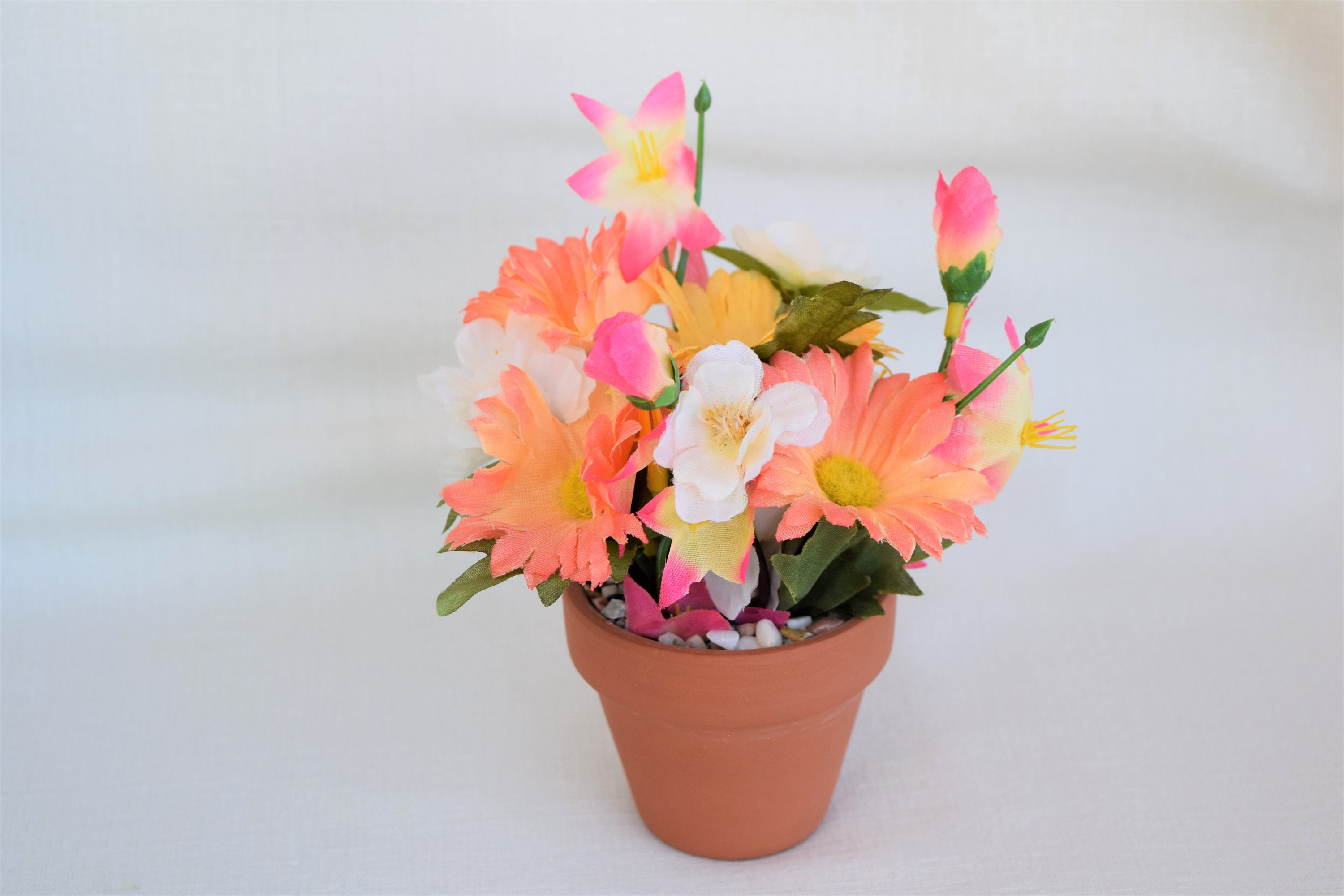 Spring Miniature And Small Flower Pots With Miniature And | Etsy