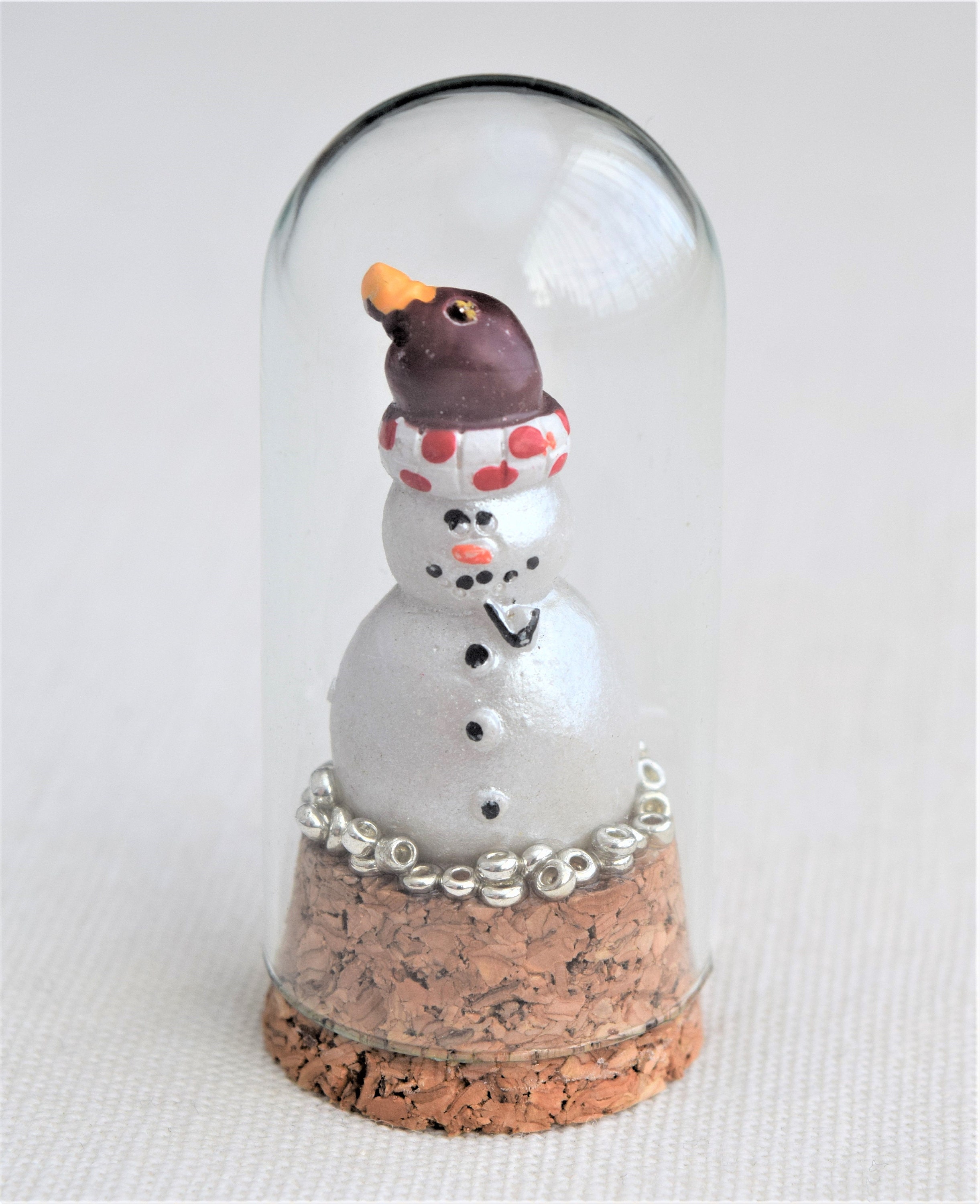 Christmas Miniature Glass Display Dome Scenes - Etsy