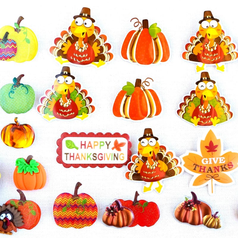 Thanksgiving Buttons - Etsy