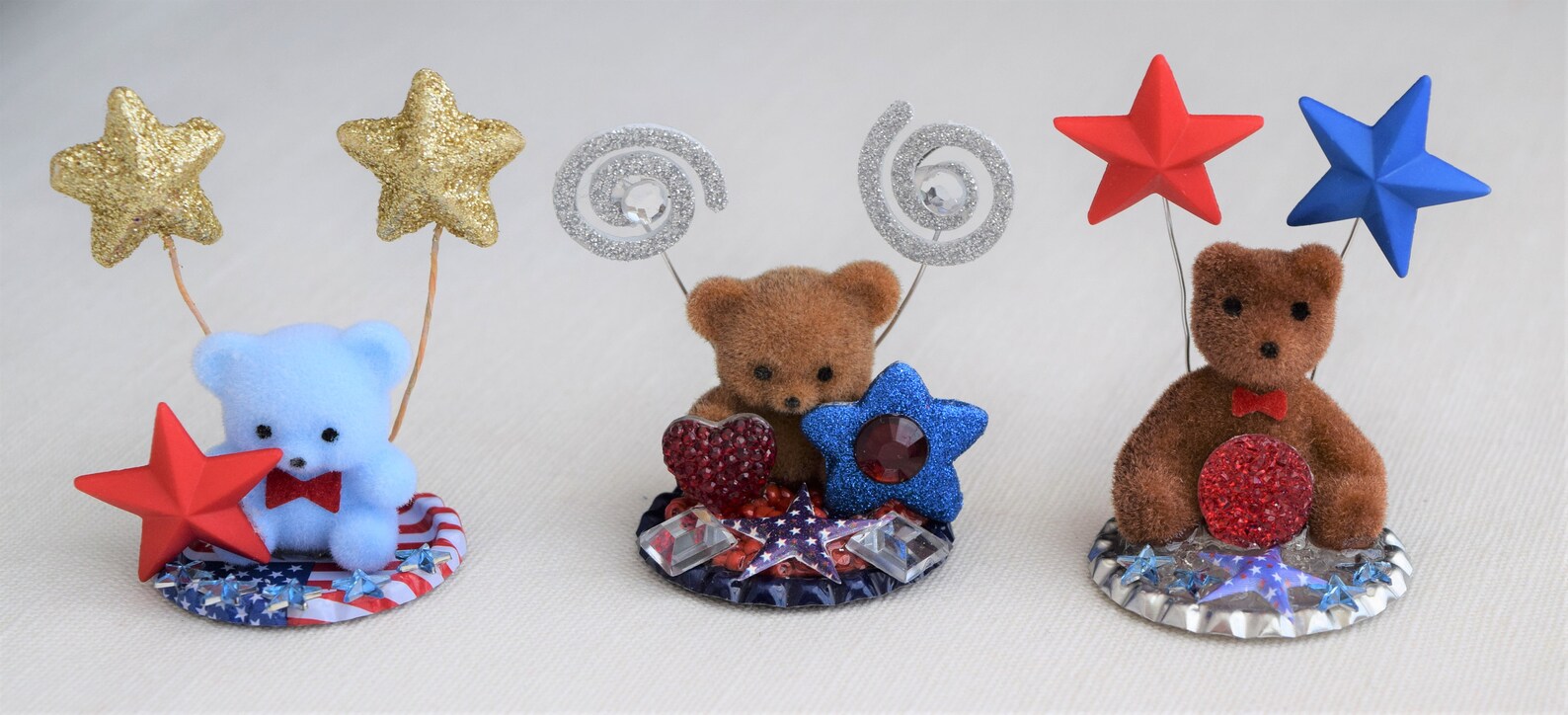 4th of July Independence Day Patriotic Miniature Figurine | Etsy