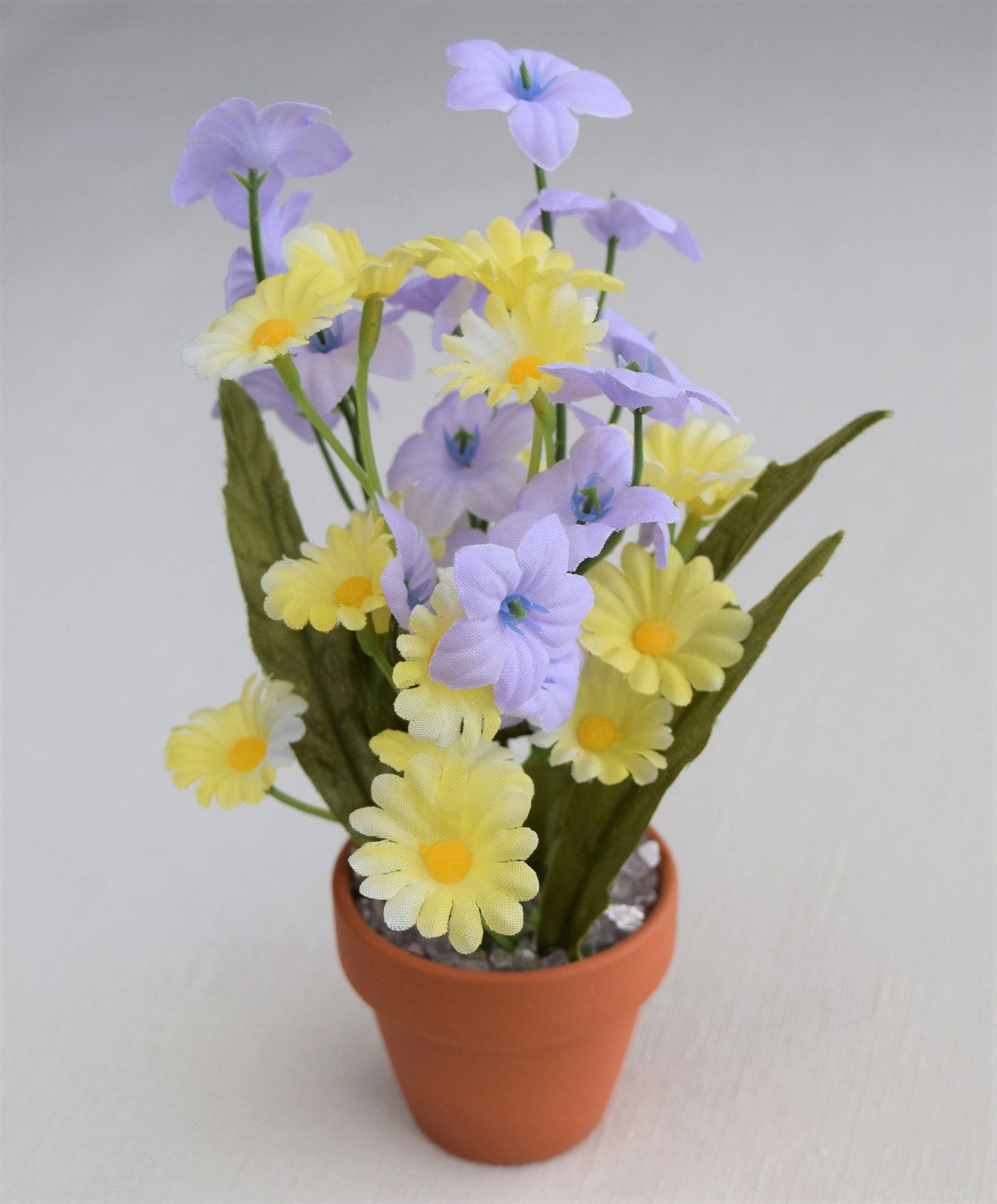 Spring Miniature and Small Flower Pots With Miniature and - Etsy