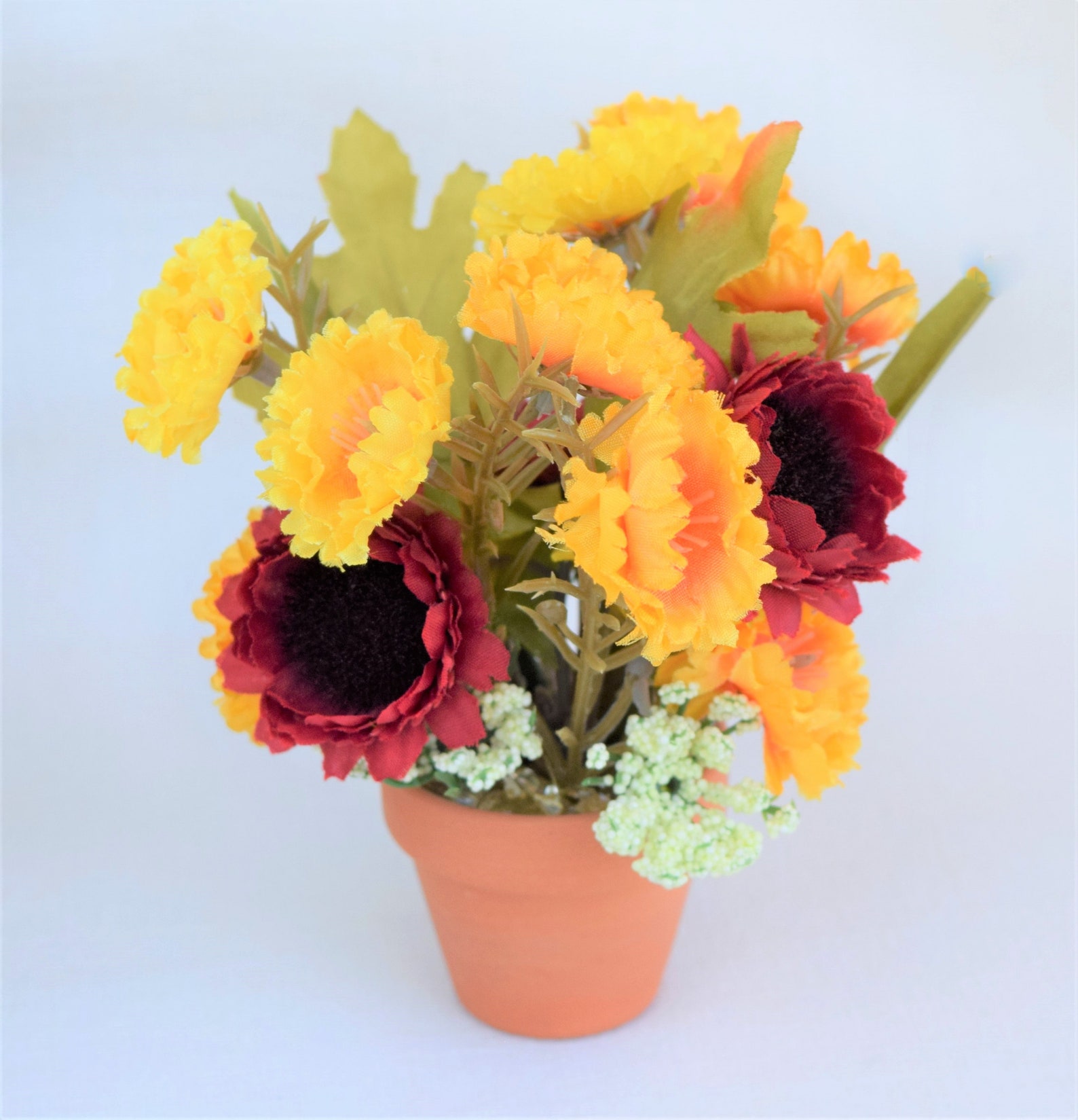 Spring Miniature and Small Flower Pots With Miniature and - Etsy