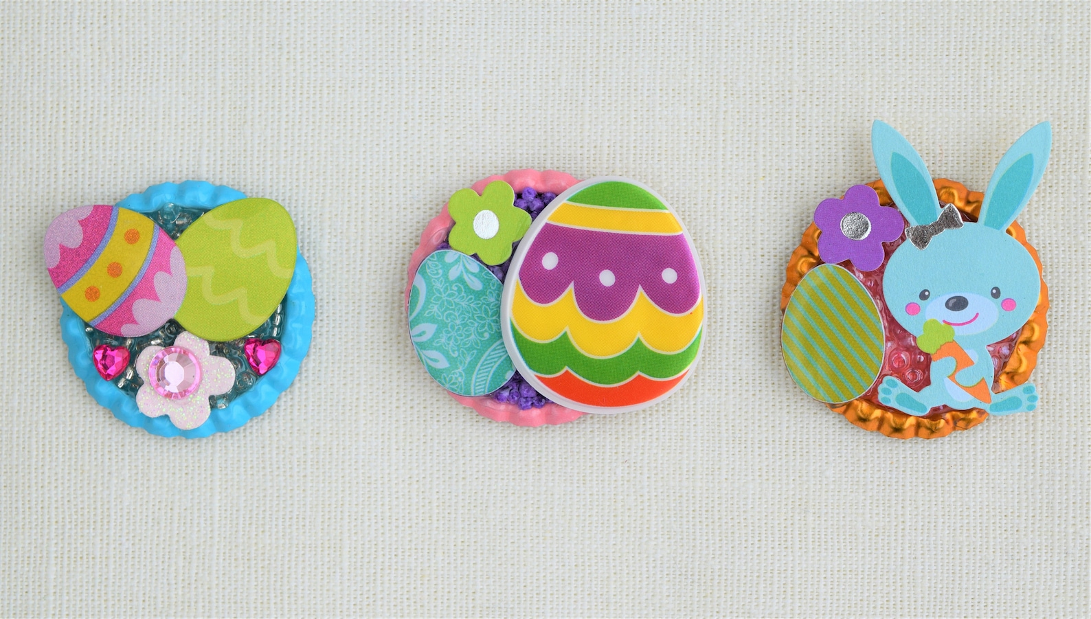 3-D Easter Pins brooches Magnetic Pin Backs Refrigerator - Etsy