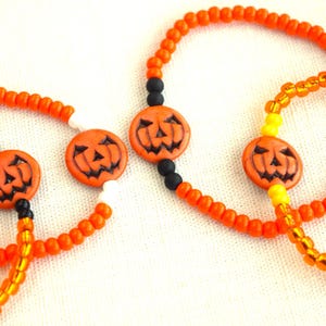 Halloween Jewelry Scary Pumpkins - Necklaces, Bracelets and Earrings - Etsy