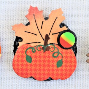 Thanksgiving/fall 3 D Pins Magnetic Pins Necklaces - Etsy