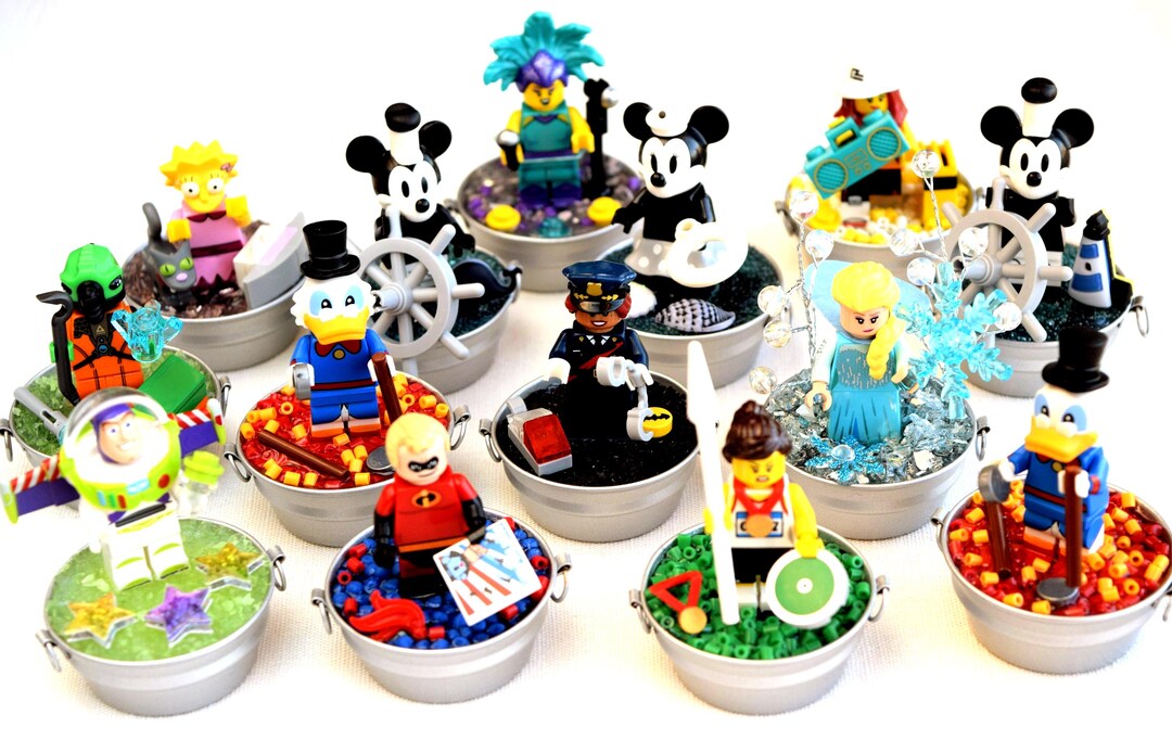 Miniature Collectible Cartoon, Movie and Action Characters, Block ...