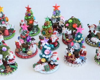 Christmas Miniature | Etsy