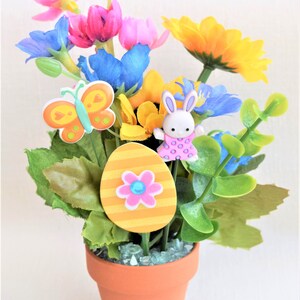 Easter Miniature and Small Flower Pots With Miniature and Small ...