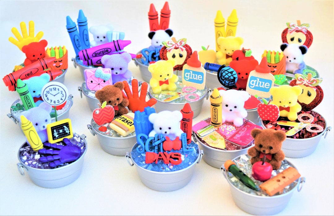 Teacher School Classroom Miniature Figurine Scenes - Etsy