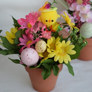 Easter Miniature and Small Flower Pots with Miniature and | Etsy