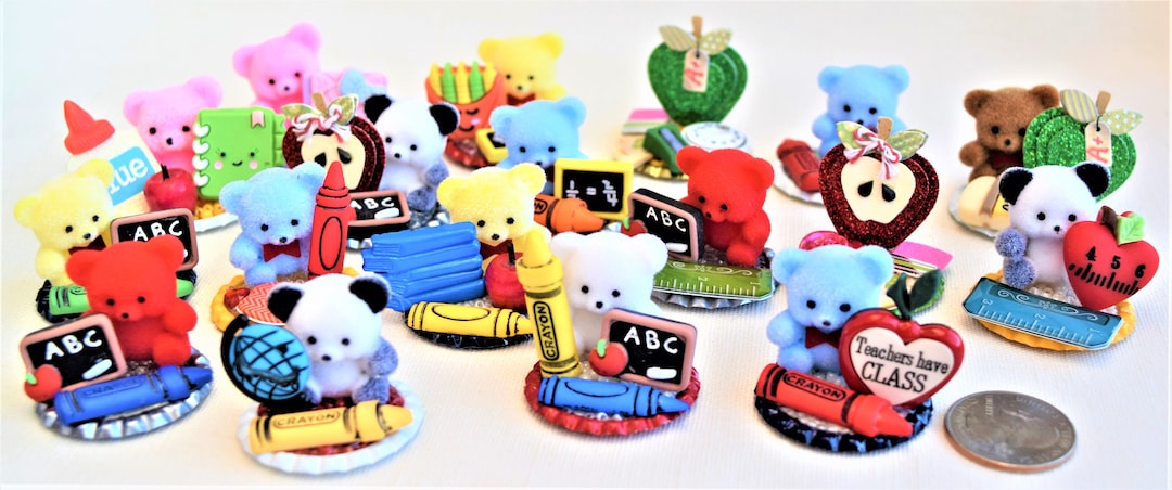 Teachers School Classroom Miniature Figurine Scenes - Etsy