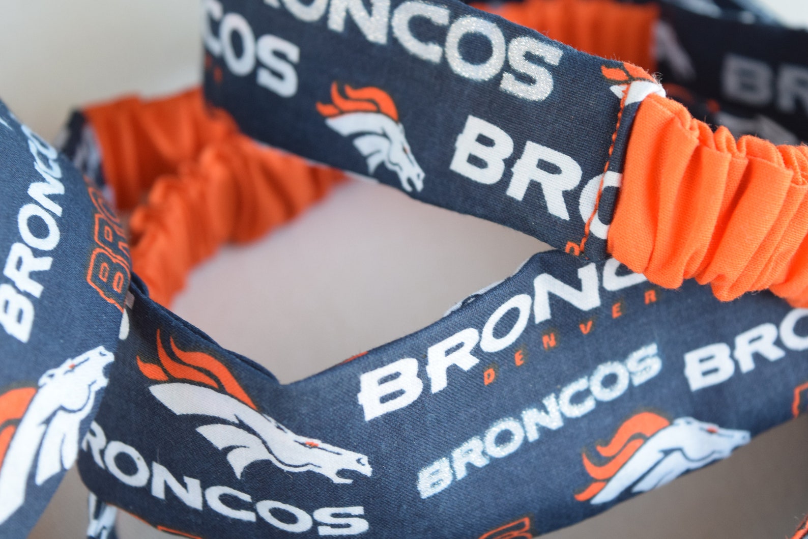 Denver Broncos Hair Ties and Headbands or Hairbands | Etsy