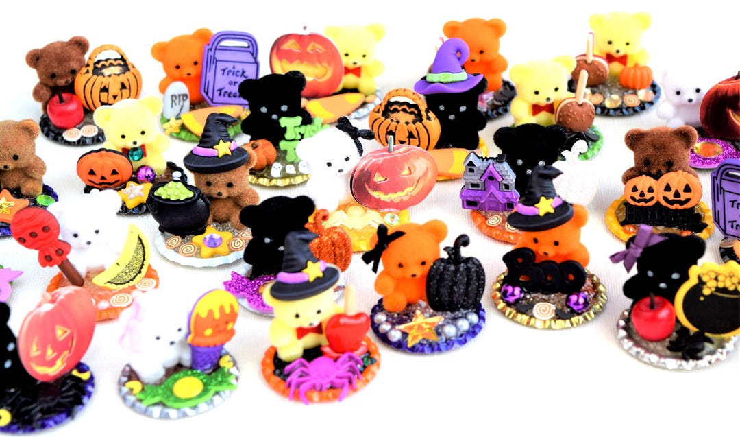 Miniature Halloween Figurine Scenes, Some Glow in the Dark!! - Etsy
