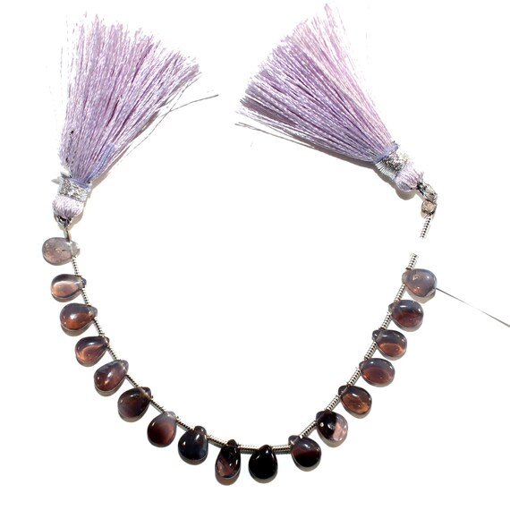 Scorolite Smooth Pear 4 Inch Bead Strand 5X7-5.5X7.5 MM & 16 - Etsy