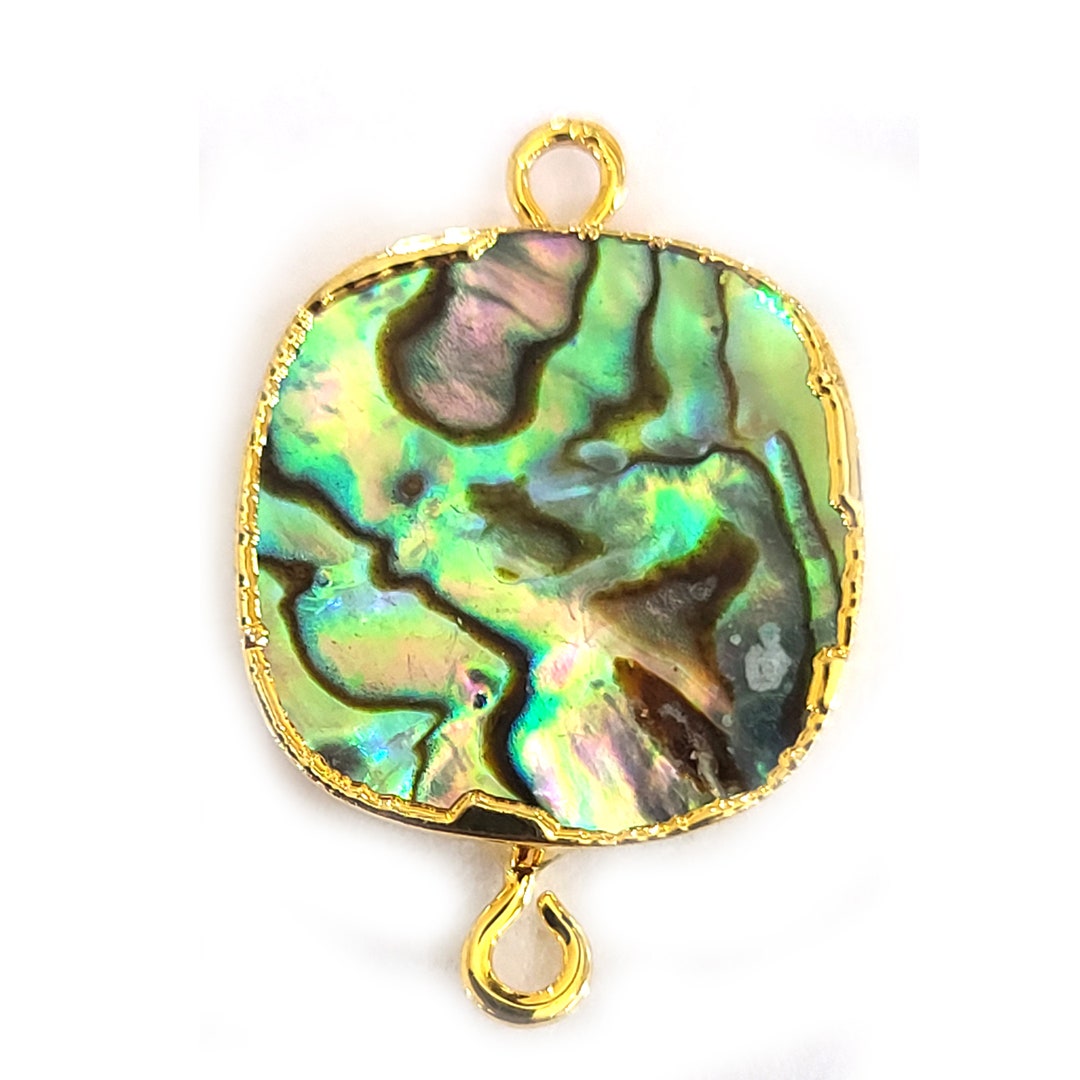 Abalone Shell Stone Necklace for Jewelry Making 12mm 15mm 18mm Cushion ...