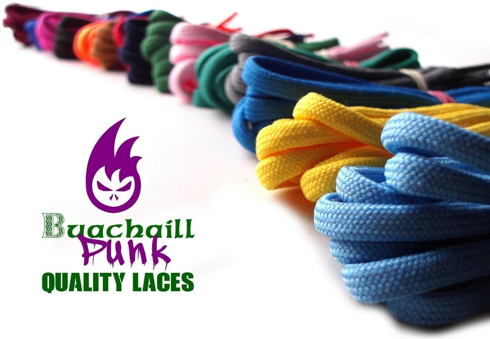 Round Coloured Shoelaces Shoe Laces Chunky Bootlaces 5mm - Etsy UK