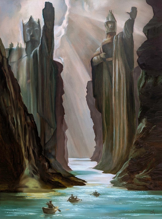 Lord of the Rings: River Anduin PRINT ONLY - Etsy