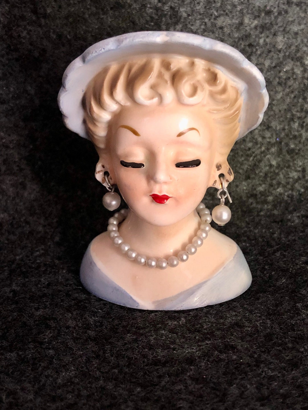 Hard-to-find, Small, Vintage Head Vase From Japan. - Etsy