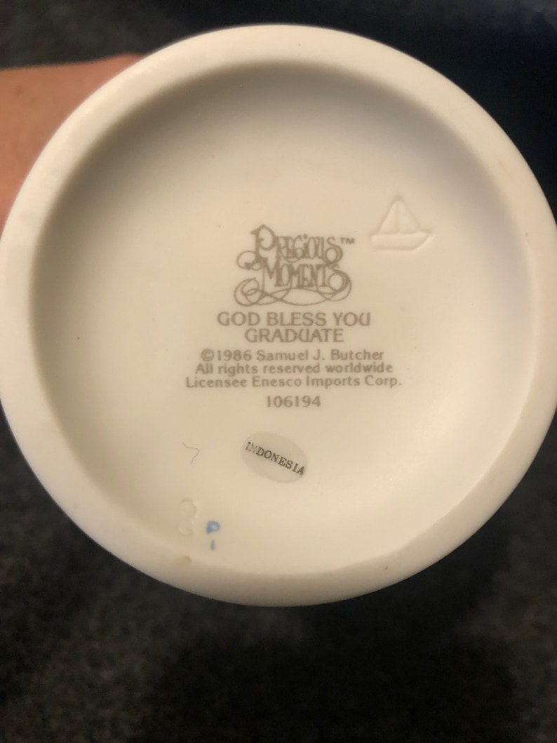 Precious Moments God Bless You Graduate. Enesco. Graduation | Etsy