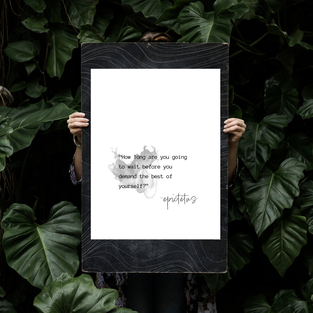 Epictetus Poster - Etsy