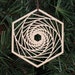 Phi Square Vortex Holiday Ornament Sacred Geometry Symbol Fibonacci ...