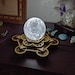 Metatron's Cube LED Table Light Crystal / Sphere Stand Layered Laser ...