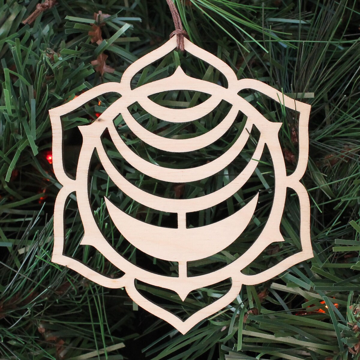 Chakra Symbols Holiday Ornaments Set Set of Seven Laser - Etsy