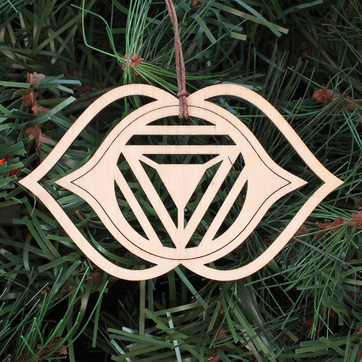 Chakra Symbols Holiday Ornaments Set Set of Seven Laser - Etsy