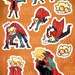 Critter Vash Trigun Sticker Sheet - Etsy