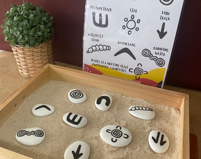 Aboriginal Story Stones, Aboriginal Symbols, Story Telling Stones ...