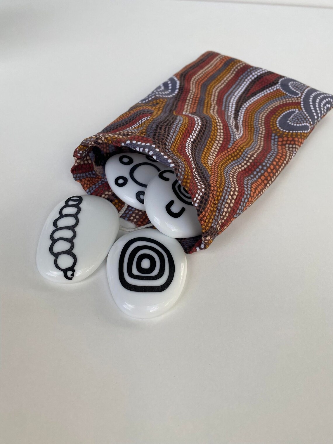 Aboriginal Story Stones Aboriginal Symbols Story Telling | Etsy