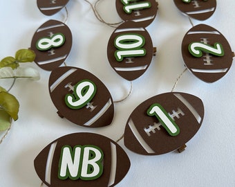 First Down Birthday, First Down Football Party, Rookie Year Birthday ...