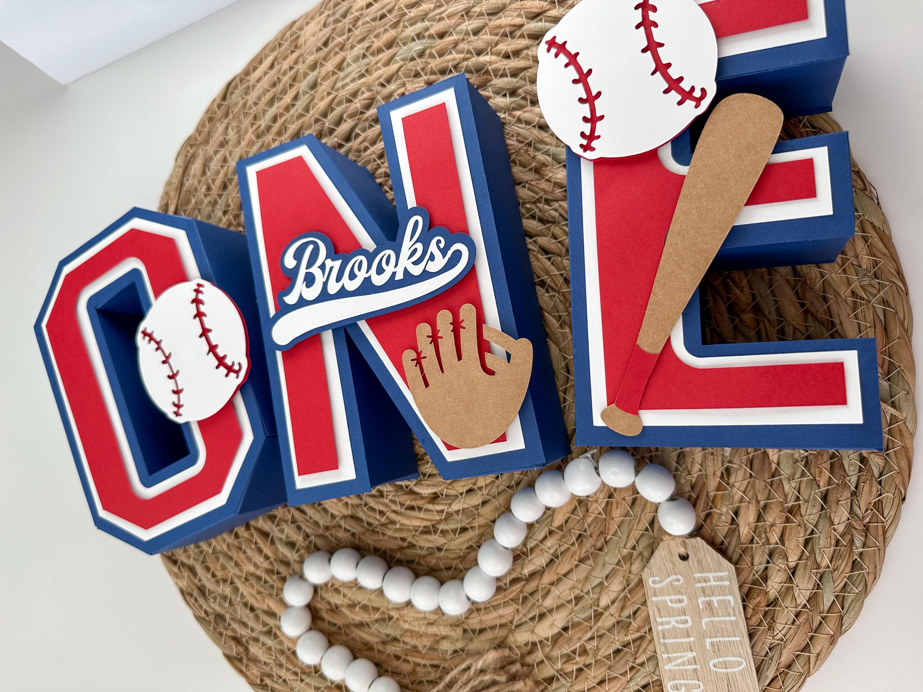 Rookie of the Year One Letter Set, Baseball Letters, Rookie of the Year ...