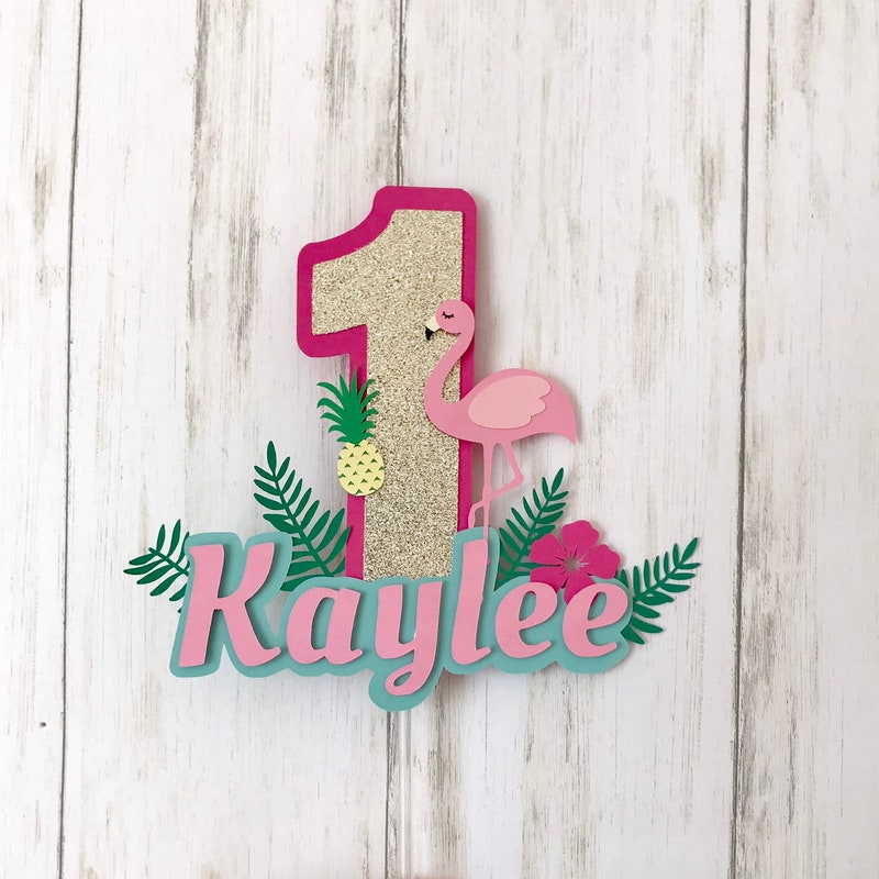 Flamingo Cake Topper - Etsy