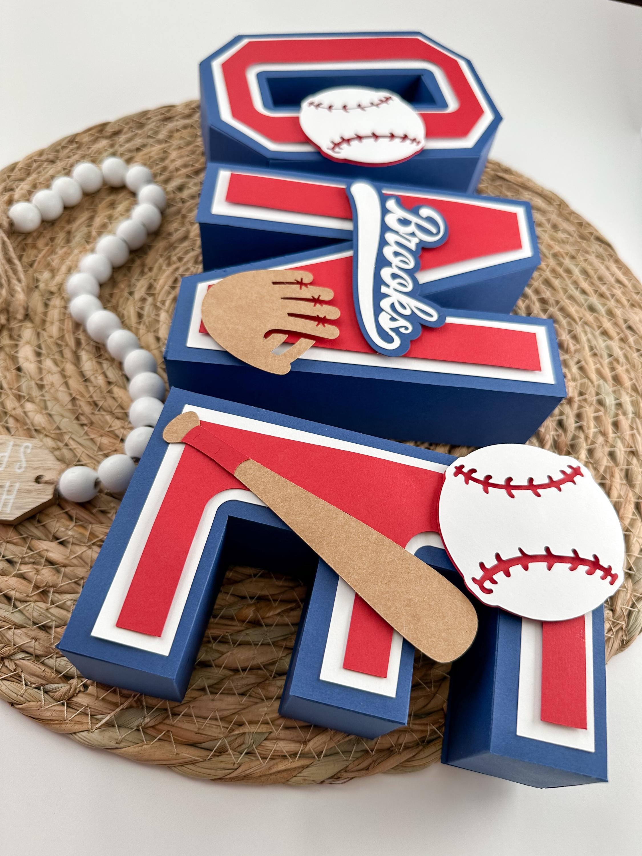 Rookie of the Year One Letter Set, Baseball Letters, Rookie of the Year ...